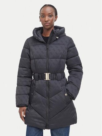 Guess Winterjacke W6BL50 W4144 Schwarz Regular Fit