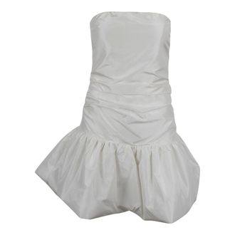 Rotate Rotate Birger Christensen, Femme, Robes, Blanc, Taille: 38 FR Balloon Mini Dress
