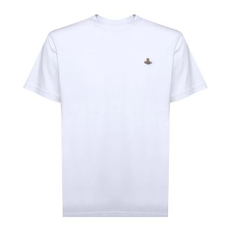 Vivienne Westwood Orb T-Shirt - - Tops - Herren - Wei&szlig; - L