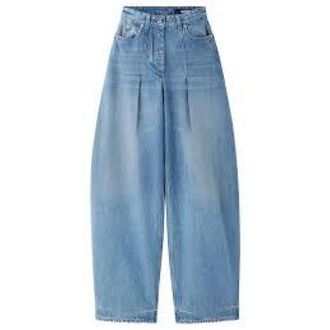 Jacquemus Damen, Jeans, Blau, W24Gr&ouml;&szlig;e