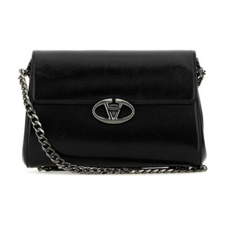 Valentino Garavani VLogo Schultertasche - - Bags - Damen - Schwarzk - ONE SIZE
