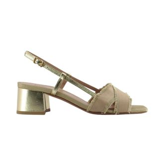 Roberto Festa Milano Femme, Chaussures, Jaune, Taille: 37 EU Sandale &agrave; talon haut Novella