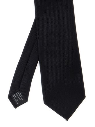 Tom Ford Mens Silk Tie Black Ties & Bow