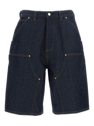 Carhartt Work in Progress Aden Shorts mit Ziernaht - Blau