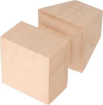 Hemobllo POPETPOP Holzbeine f&uuml;r M&ouml;bel Stabile Schrankbeine und Sofabeine Kurze M&ouml;belf&uuml;&szlig;e Ersatzteile f&uuml;r Couchtische und Kommoden 10cm H&ouml;he