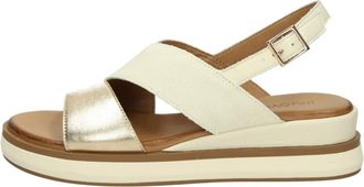 Inuovo Inuovo, Femme, Chaussures, Beige, Taille: 38 EU Sandali Zeppa