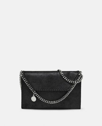 Stella McCartney Falabella Wallet Crossbody Bag, Woman, Black