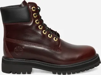 Timberland Heritage 6-Inch Waterproof Boots Burgundy