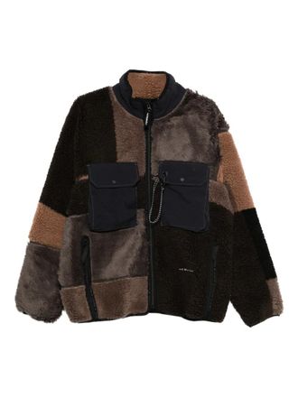 And Wander patchwork jacket - Braun
