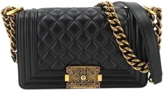 Chanel Sac bandouli&egrave;re vintage Pre-owned - Femme - Pre-owned - Noir - Taille: ONE Size