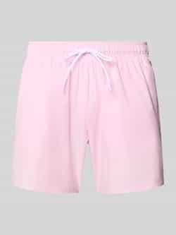 HUGO BOSS Regular Fit Badeshorts mit Logo-Details Modell ICONIC