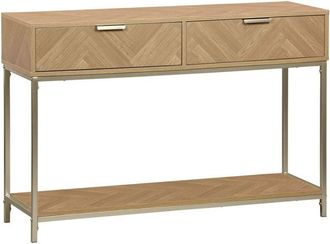 Sweeek Sweeek - Console. Budapest. deux tiroirs. une étagère. l 110 x l 35 x h 75cm