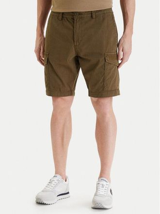 Napapijri Stoffshorts N-Deline NP0A4HOT Khakifarben Regular Fit