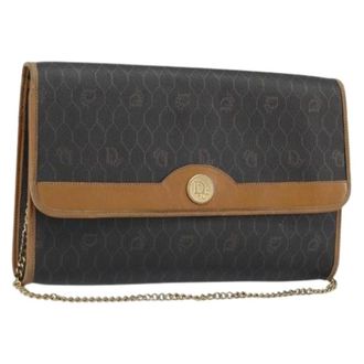 Dior Pre-owned Cuir sacs-main - Femme - Pre-owned - Noir - Taille: ONE Size