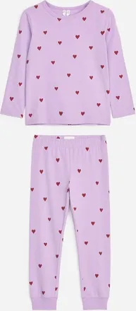 Arket Jersey-Pyjama -Lila