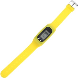 Aboofan Mipcase Silikon Schrittz&auml;hler Armbanduhr f&uuml;r Handgelenk Tragbarer Elektronischer Schrittz&auml;hler mit &Uuml;bersichtlichem Display Leichtes Fitnessarmband f&uuml;r