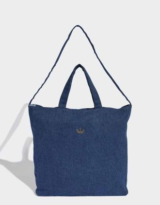 adidas Originals Adicolor - Shopper in hellem Jeansblau