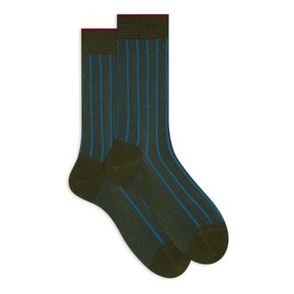 Gallo Gallo, Homme, Sous-vêtements, Multicolore, Taille: S Twin Rib Short Socks