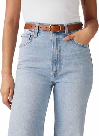 Levi's 002G7-0002 RED TAB MAINLINE 100 BOVINE LEATHER Belt Womens 60