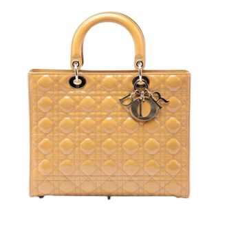 Dior Pre-owned Lady Dior - Femme - Pre-owned - Jaune - Taille: ONE Size