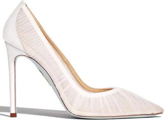 Aquazzura High Heel Pumps - - Shoes - Damen - Wei&szlig; - 40 EU