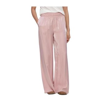 Nukus Rubi Pants Shiny - - Trousers - Damen - Rosa - S
