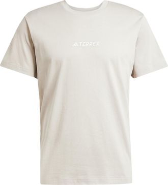 adidas Unisex Terrex Signature AOP Grafik T-Shirt Wonder Beige L