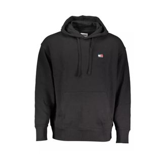 Tommy Hilfiger Hoodie aus Baumwolle mit Kapuze - - Sweatshirts & Hoodies - Herren - Schwarzk - XL