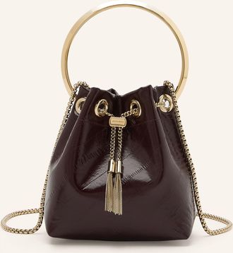 Jimmy Choo London Umh&auml;ngetasche Bon Bon Mini rot