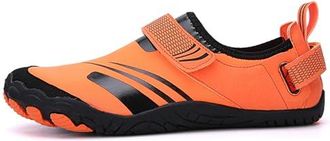 Generic Baskets Orthop&eacute;diques Confortables Pas Cher sans La&ccedil;Age Casual Lacets Sneakers avec Bande Lastique Coussin dair Chaussures Randonn&eacute;e Femme Soulagement