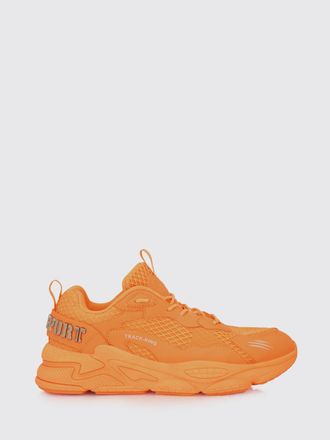Plein Sport Track-King Sneakers aus Leder und Mesh