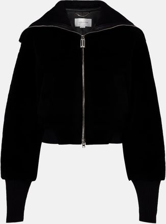 Victoria Beckham Veste bomber en shearling