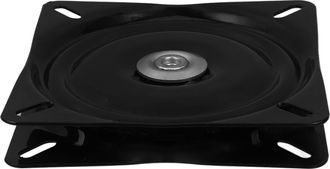 BESPORTBLE Drehbarer Barhocker Sitzsockel 6 Zoll aus Robustem Stahl Kratzfeste M&ouml;bel Drehplatte f&uuml;r B&uuml;rostuhl und Relaxsessel Einfach Montierbarer Drehteller Ers