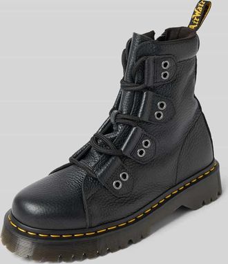 Dr. Martens Schn&uuml;rstiefel mit Logo-Patch Modell Bex