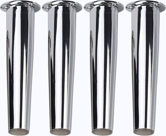 Generic Tischbeine für Sofas, verstellbare Möbelbeine 4 Stück Tischbeine aus Metall mit Schrauben für Tische, Schreibtische, Sofas, Sofas, Möbelbeine Halterun