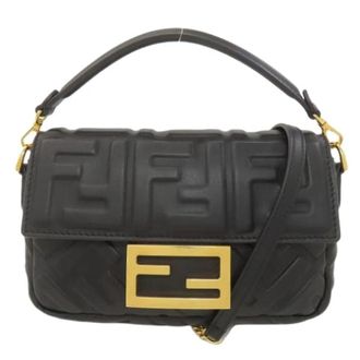 Fendi Pre-owned Vintage Schultertasche - - Pre-owned - Damen - Schwarzk - ONE SIZE
