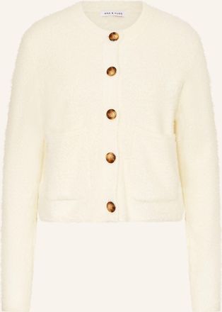 Mrs & Hugs Mrs & Hugs Strickjacke weiss