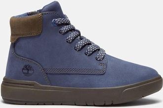 Timberland Seneca Bay Sneaker mit Klettverschluss und Schn&uuml;rung f&uuml;r Kinder in Dunkelblau, Blau, Gr&ouml;&szlig;e