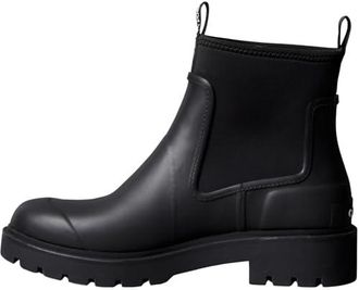 Calvin Klein Bottes Mid Boot Homme Combat Rain Boot à Talon, Noir (Triple Black), 44