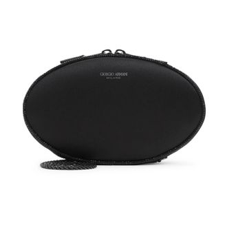 Giorgio Armani Schwarze Clutch Tasche Aw24 - - Bags - Damen - Schwarzk - ONE SIZE