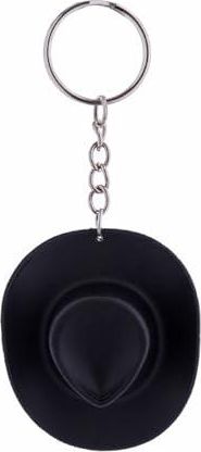 Generic Porte-cl&eacute;s fantaisie en forme de chapeau de cowboy pour cl&eacute;s, sac, sac &agrave; main, Noir, taille unique