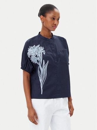 Artigli Bluse ACBL002227 Dunkelblau Regular Fit