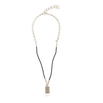 Dolce & Gabbana Homme, Accessoires, Gris, Taille: ONE Size Collier avec logo