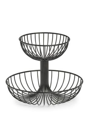 ZELLER PRESENT Etagere, Metall, rund, 32x32x26 cm, Tischkultur & Servieren, Etageren