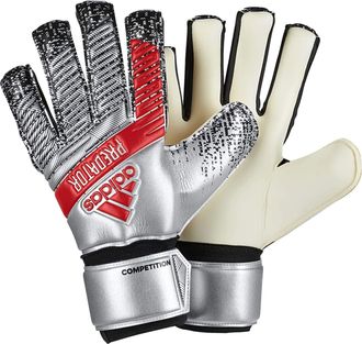 adidas Herren Torwarthandschuhe Predator Competition, Silver Met./Black, 10.5, DY2603