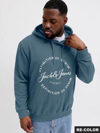 Jack & Jones Plus Size Kapuzensweatshirt JJGRAYSON SWEAT HOOD PLS
