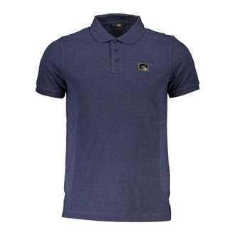 Cavalli Blau Polo Shirt Herren - - Tops - Herren - Blau - M