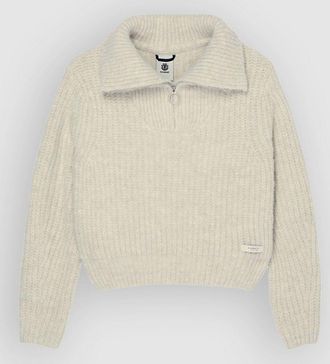 Element High Neck Half-Zip Fleece Pullover humus heather