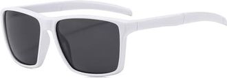 Generic Lunettes De Soleil Sport Et Plein Air For Hommes Femmes : Usage Quotidien, Vacances, Conduite(White)