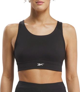 Reebok Damen Running Sport-BH, NGHBLK